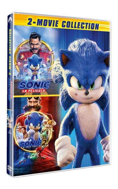 Pack Sonic + Sonic 2: La Película - DVD - Jeff Fowler - Jim Carrey ...