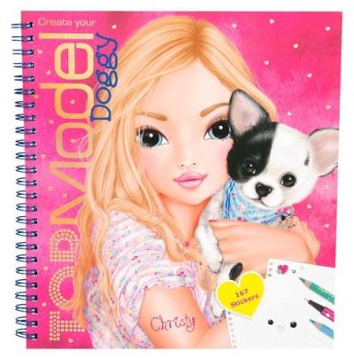 Top Model Create Your Doggy Colouring Book Libro para colorear con ...