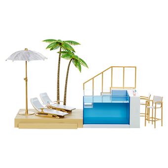 Playset Rainbow High Color Change Pool & Beach Club - Figura pequeña ...