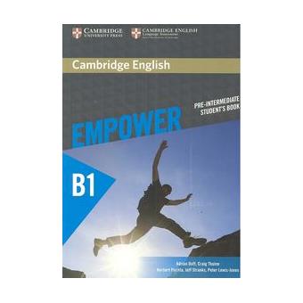 Cambridge English Empower Pre-Intermediate Student'S Book - -5% en ...