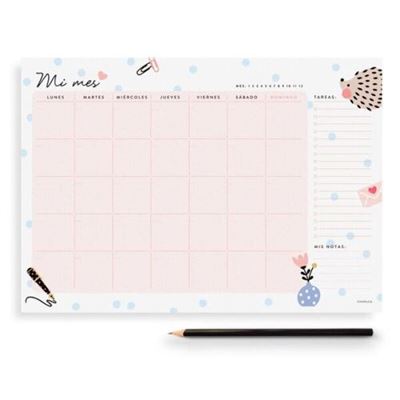 Charuca Organizador mes charucalovers - Calendario, horario - Los ...