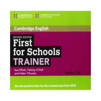 First for Schools Trainer Audio CDs (3) 2nd Edition - -5% en libros | Fnac