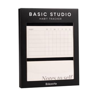 Notas Adhesivas Kokonote Habit Tracker Basic Studio - Nota de quita y pon - Los mejores precios ...