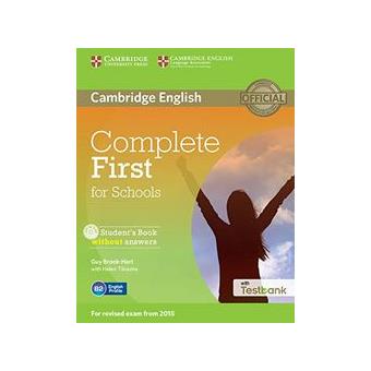 Complete First For Schools Student'S Book Without Answers With Cd-Rom ...