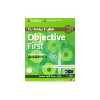 Objective First for Spanish Speakers Student's Pack without Answers (Student's Book with CD-ROM ...