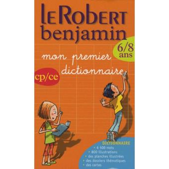 Le Robert Benjamin - -5% en libros | Fnac