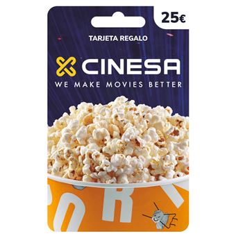Tarjeta regalo Cinesa 25€, Los mejores precios | Fnac