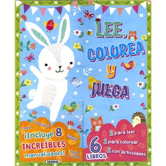 Lee, colorea y juega - Varios autores, Equipo Susaeta -5% en libros | Fnac