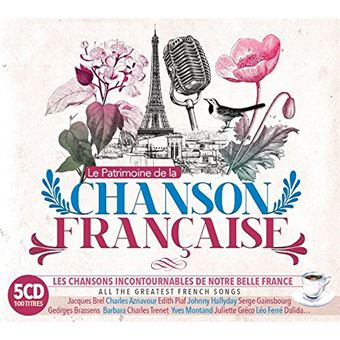 Le Patrimoine de la Chanson Française - 5 CD - Varios Artistas - Disco ...