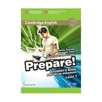 Prepare! 7 Student's Book & Online Workbook Level 7 - -5% en libros | Fnac