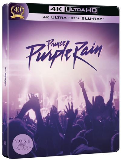 Purple Rain (VOSE) - Steelbook UHD + Blu-ray - Albert Magnoli - Prince ...