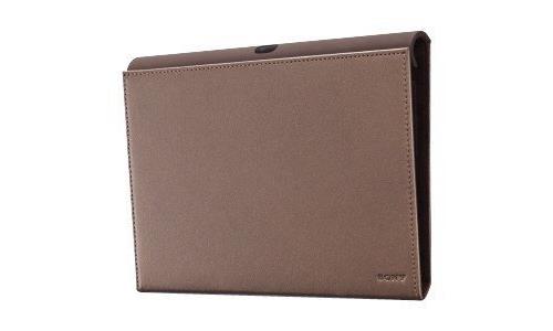 Sony SGP-CV1 Funda de Piel Marrón para Sony Tablet S - Accesorio Tablet ...