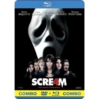 Scream 4 - Blu-Ray + DVD - Wes Craven - Neve Campbell - David Arquette ...