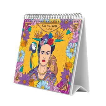 Calendario Erik 2026 Frida Kahlo - Calendario, horario - Los mejores ...