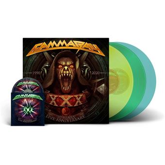 Gamma Ray. 30 Years Live Anniversary - 3 Vinilos Color - Gamma Ray ...