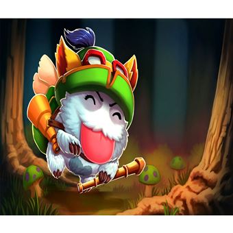 Fabulous Poster League of legends teemo poro (77 cm x 91 cm) - Achat ...