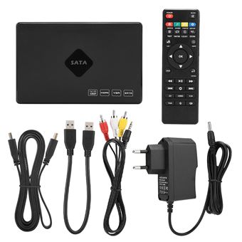 Lecteur de Disque dur SATA Full HD 2,5 pouces Musique Image Lecteur ...