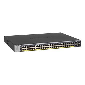 NETGEAR Pro GS752TPv2 - Commutateur - C3 - intelligent - 48 x 10/100 ...
