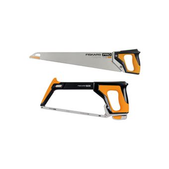 -16€ sur Scie égoïne FISKARS - PowerTooth - 55cm - 9TPI - Scie à métaux - TrueTension - 30cm ...