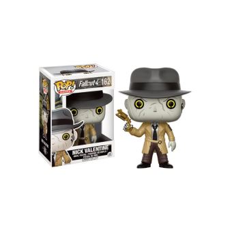 Figurine Fallout - Fallout 4 Nick Valentine Pop 10cm - Figurine de ...