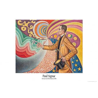 Paul Signac Poster - Portrait De Félix Fénéon, 1890 (61x91 cm) - Achat ...