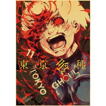 Tokyo Ghoul (Ken Kaneki) Anime Poster - 42 x 30 cm (Style 21) - Achat ...