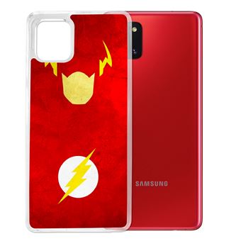 Coque pour Samsung Galaxy A51 - Dc Comics Flash Art Design - Coque et ...