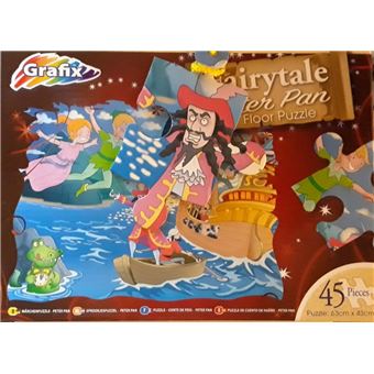Grafix puzzle Peter Pan45 pièces - Autre Puzzle - Achat & prix | fnac