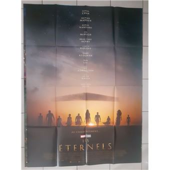 Affiche de Cinéma Originale - Les éternels - 2021 - Marvel - Gemma Chan ...