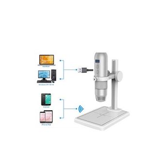 Microscope numérique professionnel avec zoom 1000x wifi pour enfants ...