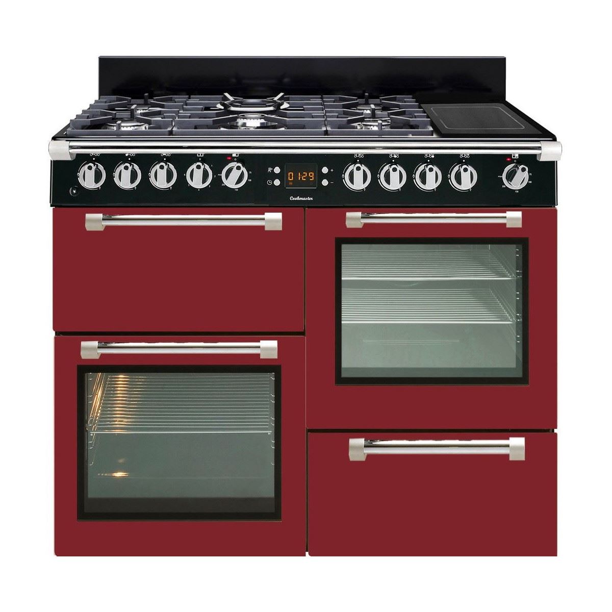 Leisure Cookmaster Ck100f324r Gazinière - Gaz Et Électrique - 100 Cm ...