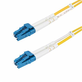 StarTech.com Câble Fibre Optique de 50m Monomode LC à LC (UPC) OS2, LSZH - Cordon de ...