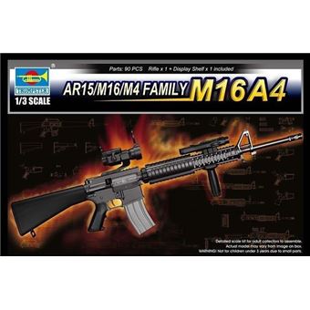 Ar15/m16/m4 Family-m16a4 - 1:3e - Trumpeter - Maquette - Achat & prix ...