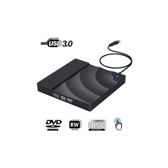 Lecteurs optiques externes portable dvd / cd rw usb 3. 0 graveur dvd ...