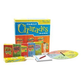 charades Party game - Family charades-in-a-Box compendium Board game ...
