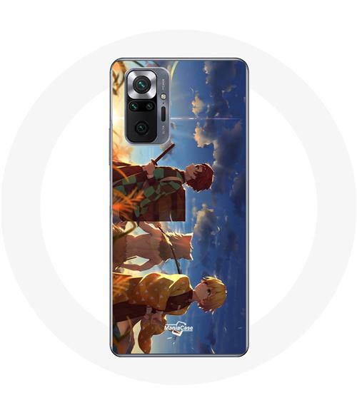 Coque pour Xiaomi Redmi Note 10 Pro Tanjiro Inosuke et Zenitsu Demon ...