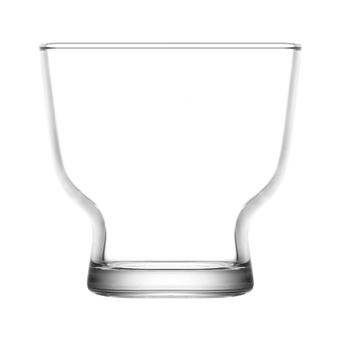 Boîte de 6 gobelets bas Petit 24 cl - Lav - Transparent - Verre ...