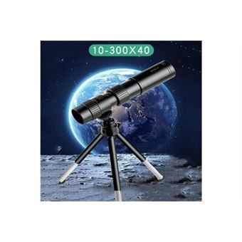 Télescope monoculaire à zoom super téléobjectif 4k 10-300x40mm avec ...