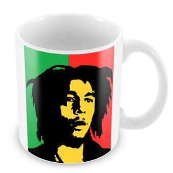 Fabulous Mug céramique Bob Marley Reggae Drapeau Rasta - Tasse et Mugs ...
