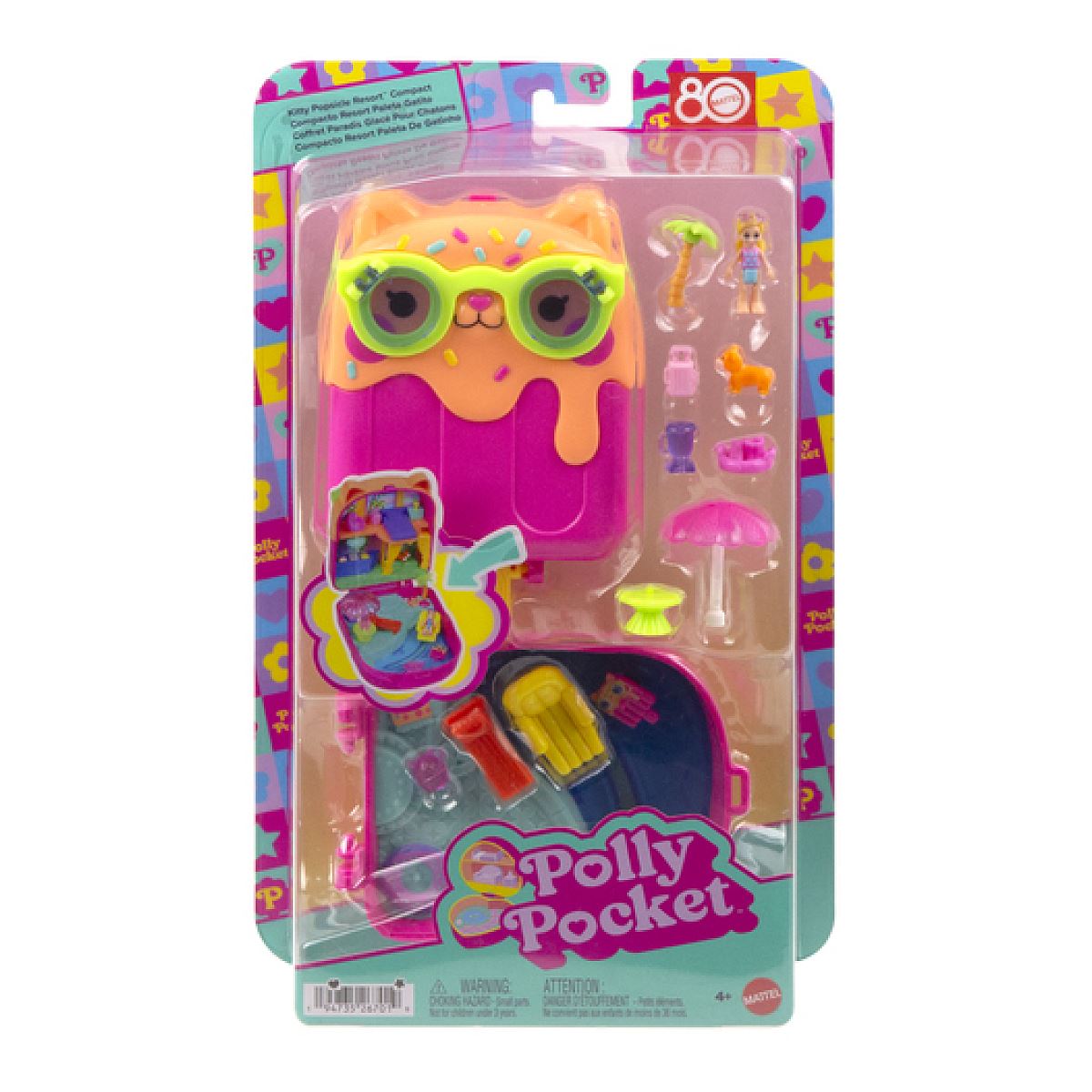 Polly Pocket Kitty Vacances au soleil, - Poupée - Achat & prix | fnac