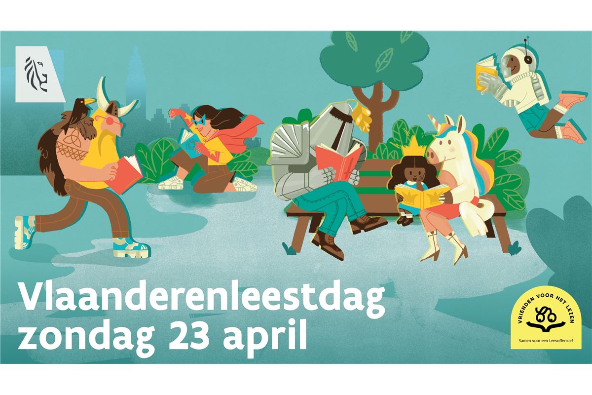 Wereldboekendag en Vlaanderenleestdag: vrienden voor het lezen Wereldboekendag en Vlaanderenleestdag: vrienden voor het lezen
