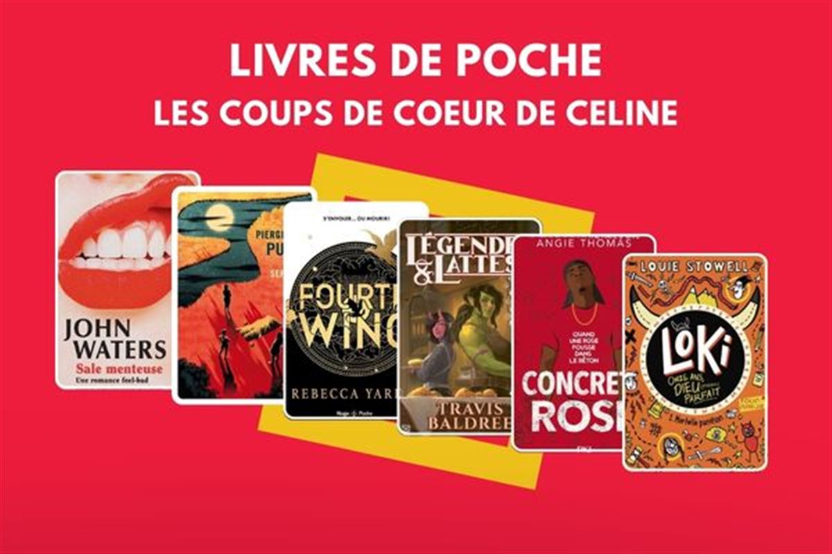 Top des nouveautés livres de poche de juillet 2025