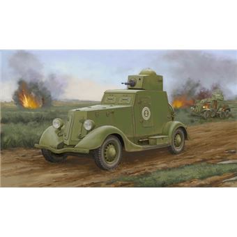 Soviet Ba-20 Armored Car Mod.1939 - 1:35e - Hobby Boss - Maquette - Achat & prix | fnac