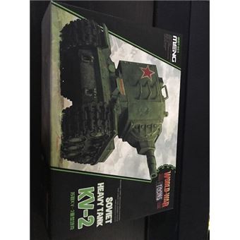 Soviet Heavy Tank Kv-2 (cartoon Model) - Meng-model - Maquette - Achat ...