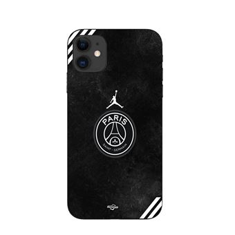 Coque Iphone 11 psg jordan logo noir - Coque et étui téléphone mobile ...