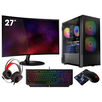 VIST PC Gaming Ryzen 7 5700G - RAM 16Go - RX VEGA8 - SSD 500Go M.2 ...