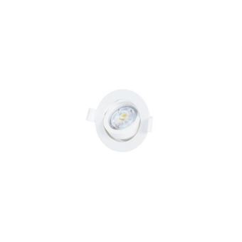 Spot led orientable cct - 7w - 3000 à 6000k - rond - blanc - avec ...