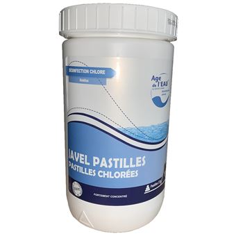 Pastilles de javel désinfectantes 1kg Age De L Eau agepast ...