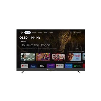 Télévision LED Continental Edison CELEDGAM55QV24B6 55'' 139 cm QLED UHD ...