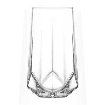 Boîte de 6 gobelets hauts Valéria 46 cl - Lav - Transparent - Verre ...
